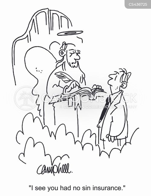 Exit No Insurance Cartoons and Comics - funny pictures from CartoonStock