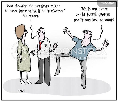 Interpretative Dance Cartoons and Comics - funny pictures from CartoonStock