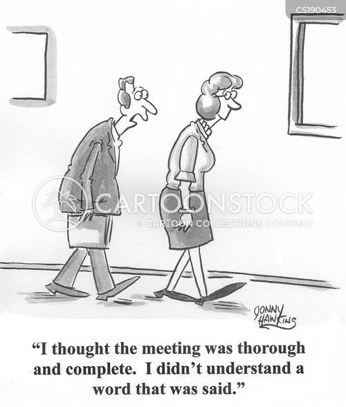 Comprehension Cartoons and Comics - funny pictures from CartoonStock