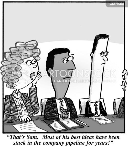 Pipeline Cartoons and Comics - funny pictures from CartoonStock