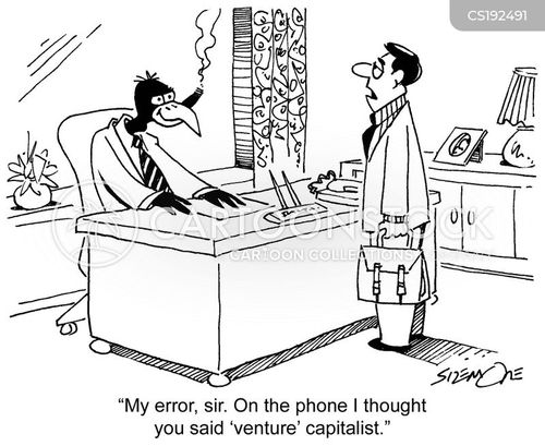 Venture Capital Cartoons and Comics - funny pictures from CartoonStock