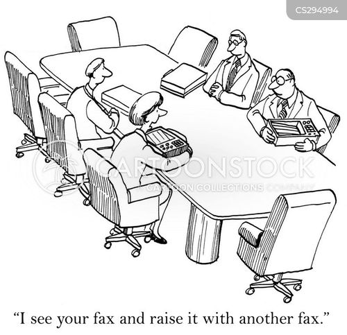 Faxed Cartoons and Comics - funny pictures from CartoonStock
