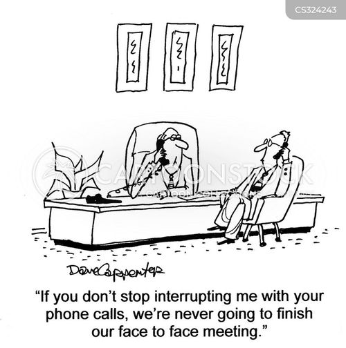 Interrupting Cartoons and Comics - funny pictures from CartoonStock