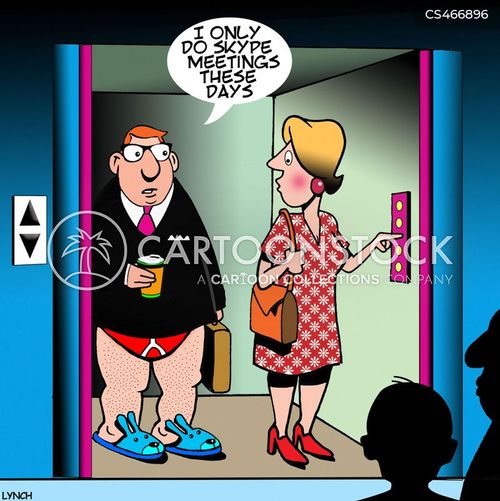 Conference Call Cartoons and Comics - funny pictures from CartoonStock