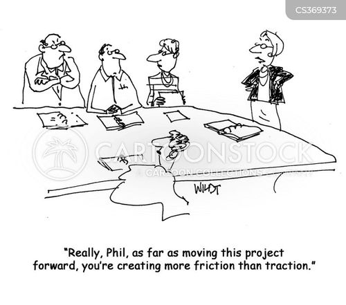 Friction Cartoons and Comics - funny pictures from CartoonStock