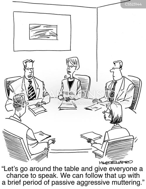 Passive Aggression Cartoons and Comics - funny pictures from CartoonStock