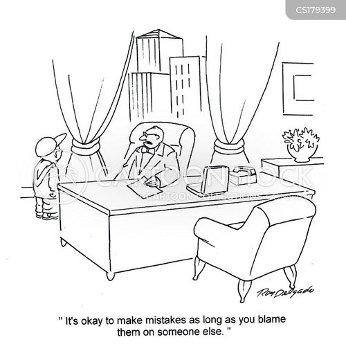 Taking Responsibility Cartoons and Comics - funny pictures from ...