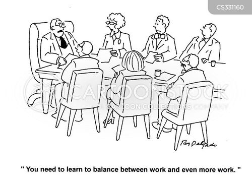 Balancing Responsibility Cartoons and Comics - funny pictures from ...