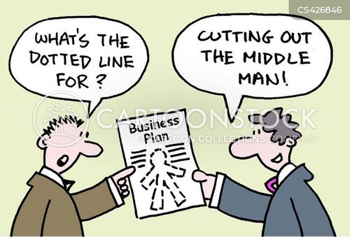 Dotted Line Cartoons and Comics - funny pictures from CartoonStock