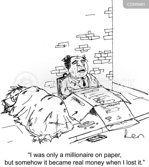 Lose Money Cartoons and Comics - funny pictures from CartoonStock