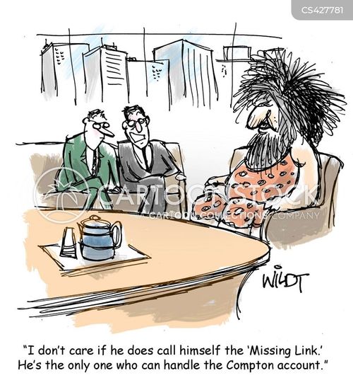 Missing Link Cartoons and Comics - funny pictures from CartoonStock