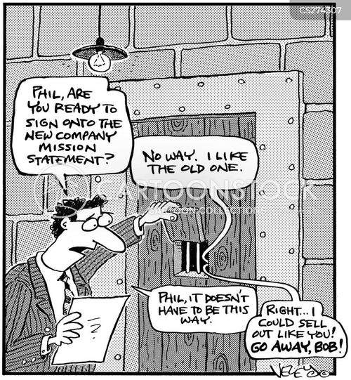 Corporate Statement Cartoons and Comics - funny pictures from CartoonStock