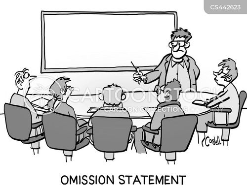 Omission Cartoons and Comics - funny pictures from CartoonStock