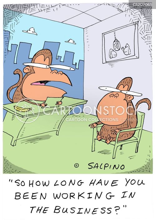 Monkey Business Cartoons and Comics - funny pictures from CartoonStock