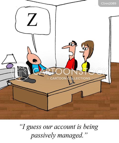 Passive Verb Cartoon