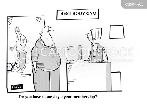Gym Membership Cartoons and Comics - funny pictures from CartoonStock