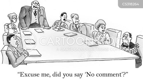 No Comment Cartoons and Comics - funny pictures from CartoonStock