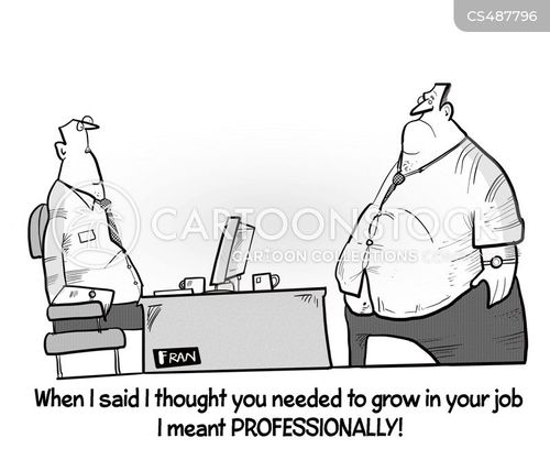 Professional Growth Cartoons and Comics - funny pictures from CartoonStock