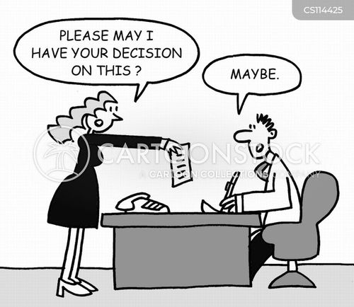 Indecisive People Cartoons and Comics - funny pictures from CartoonStock