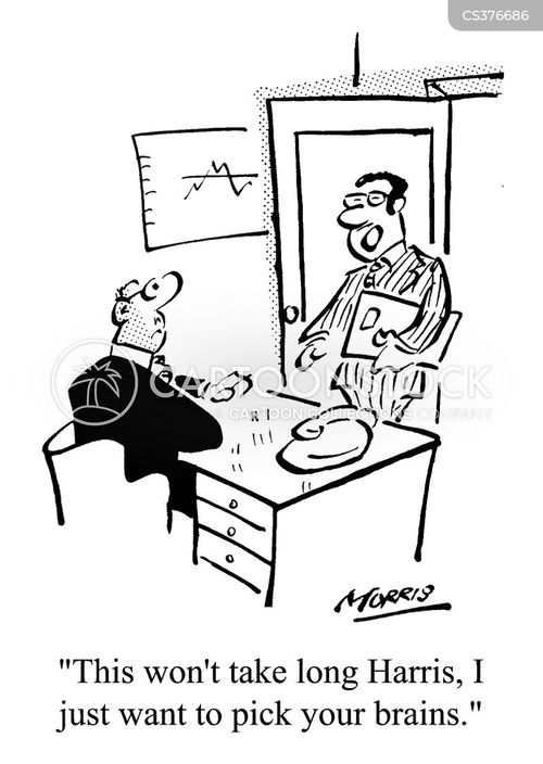 Pick Your Brains Cartoons and Comics - funny pictures from CartoonStock
