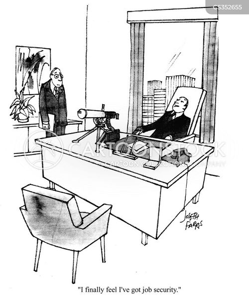 Securing Cartoons and Comics - funny pictures from CartoonStock