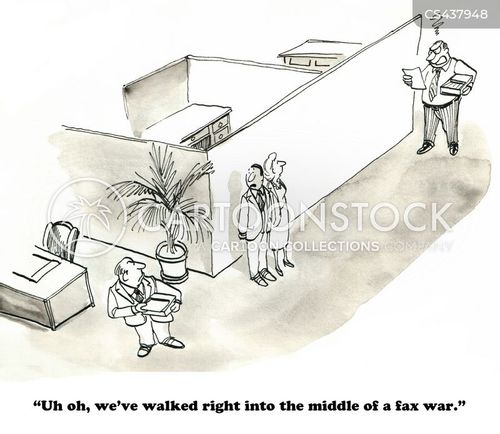 Office Conflict Cartoons and Comics - funny pictures from CartoonStock
