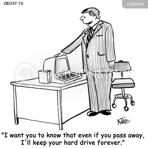Hard Drive Cartoons and Comics - funny pictures from CartoonStock