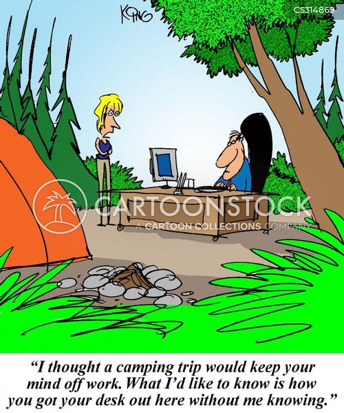 Camping Shop Cartoons and Comics - funny pictures from CartoonStock