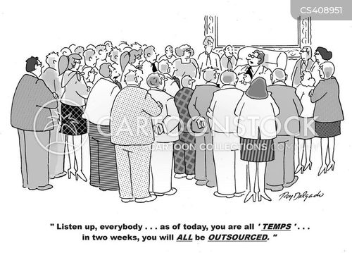Temporary Staff Cartoons and Comics - funny pictures from CartoonStock
