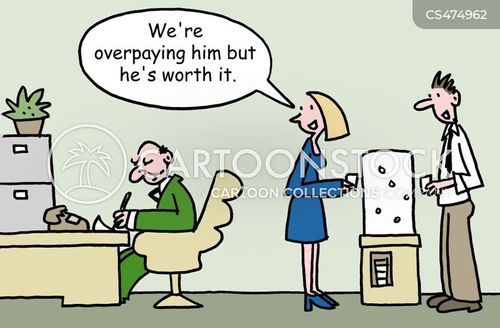 Overpay Cartoons and Comics - funny pictures from CartoonStock