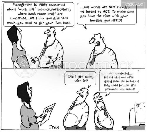 Work-life Balance Cartoons and Comics - funny pictures from CartoonStock