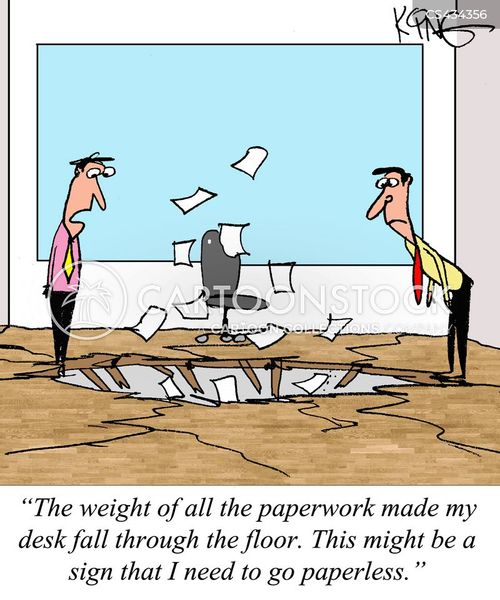 Desk Work Cartoons and Comics - funny pictures from CartoonStock