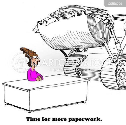 Police Paper Work Cartoons and Comics - funny pictures from CartoonStock