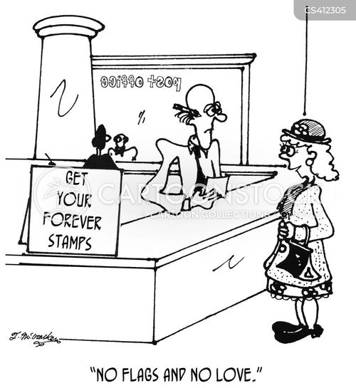 Forever Stamp Cartoons and Comics - funny pictures from CartoonStock