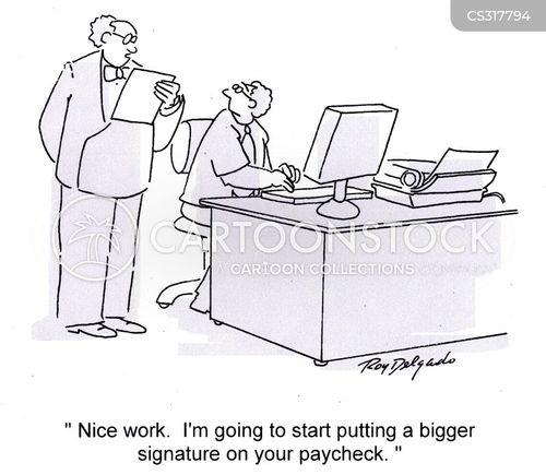 Large Cheque Cartoons and Comics - funny pictures from CartoonStock