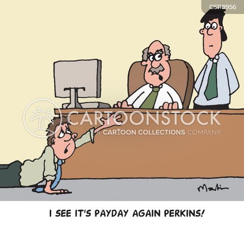 Wage Package Cartoons and Comics - funny pictures from CartoonStock