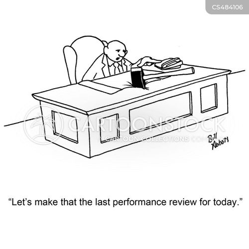 Job Appraisal Cartoons and Comics - funny pictures from CartoonStock
