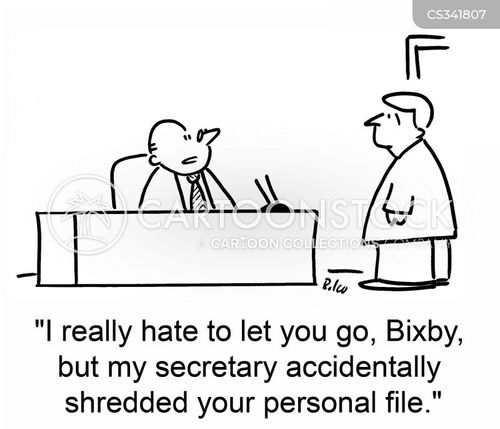 Personal File Cartoons and Comics - funny pictures from CartoonStock