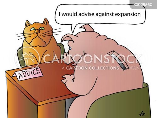 Banking Advice Cartoons and Comics - funny pictures from CartoonStock