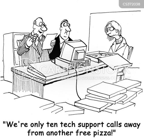 Computer Support Cartoons and Comics - funny pictures from CartoonStock