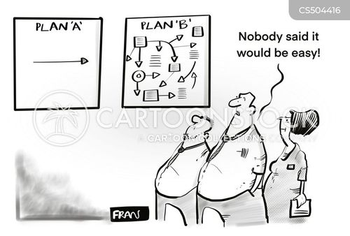 Strategy Meeting Cartoons and Comics - funny pictures from CartoonStock