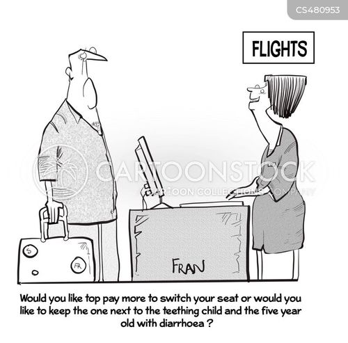 Plane Travel Cartoons and Comics - funny pictures from CartoonStock