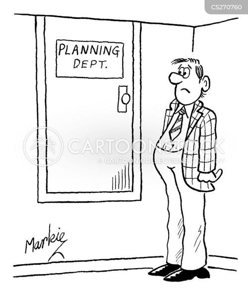 Planning Department Cartoons and Comics - funny pictures from CartoonStock