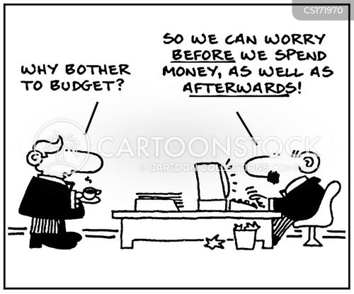 Budgeting Cartoons and Comics - funny pictures from CartoonStock