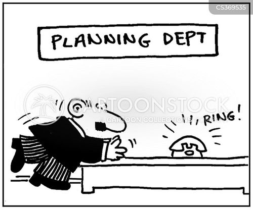 Planning Department Cartoons and Comics - funny pictures from CartoonStock