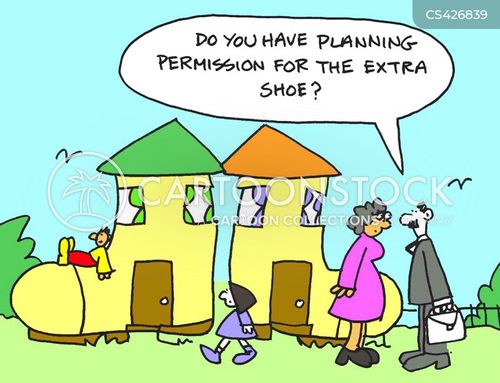 Planning Laws Cartoons and Comics - funny pictures from CartoonStock