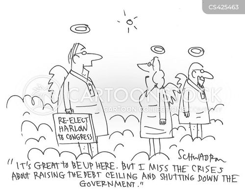 Government Shut Down Cartoons and Comics - funny pictures from CartoonStock
