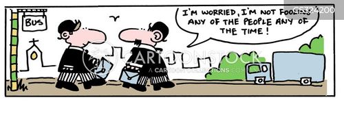 Fooling People Cartoons and Comics - funny pictures from CartoonStock