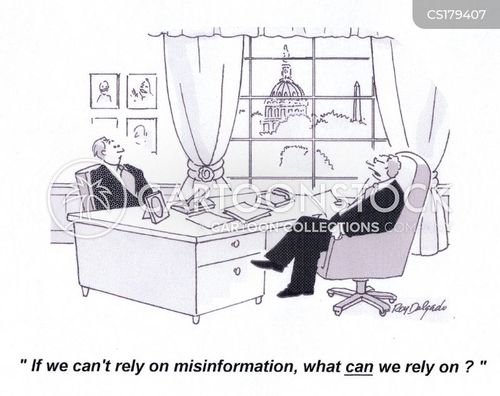 Misinformation Cartoons and Comics - funny pictures from CartoonStock