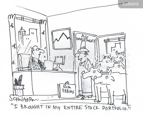 Stock Portfolio Cartoons and Comics - funny pictures from CartoonStock